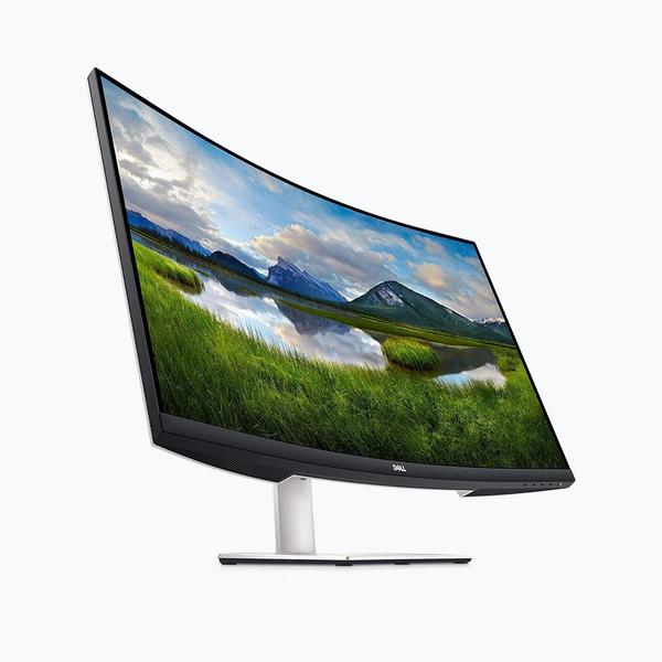Luxus 4k Curved Monitor Bild